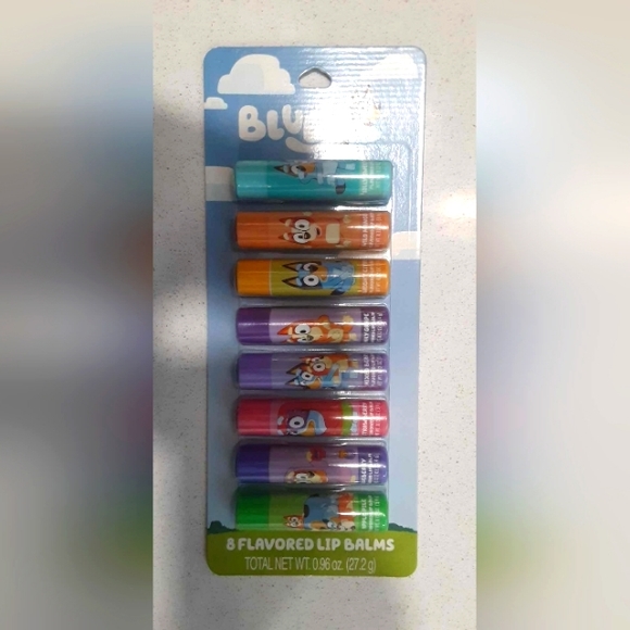 Other | New Bluey Flavored Lip Balm Set | Poshmark